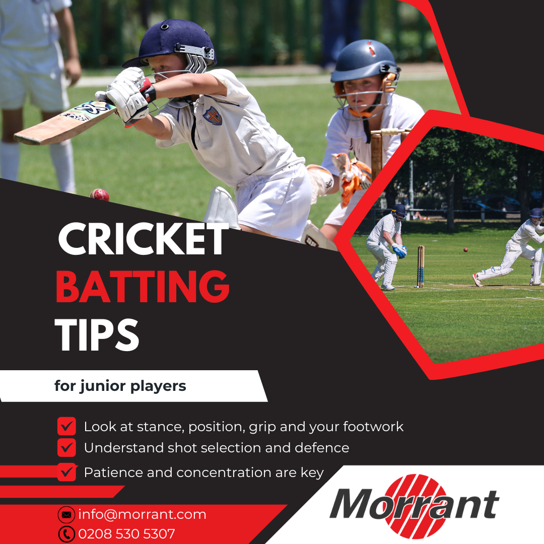 Batting tips for junior cricket players