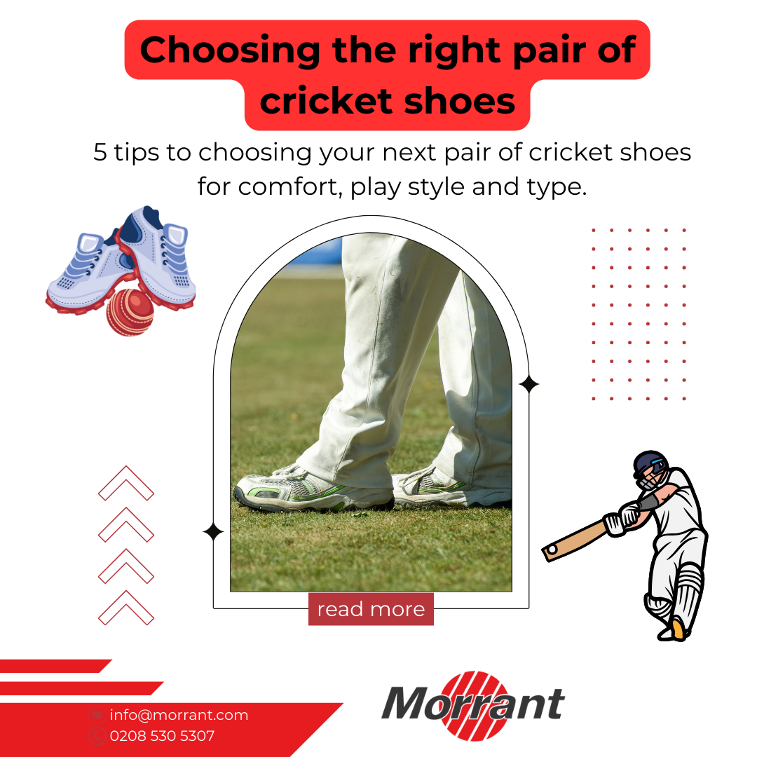 Choosing the right pair of cricket shoes